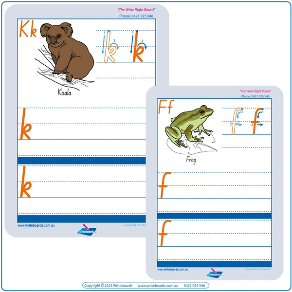 Australian Animal Pack - NSW Foundation Font - Writeboards