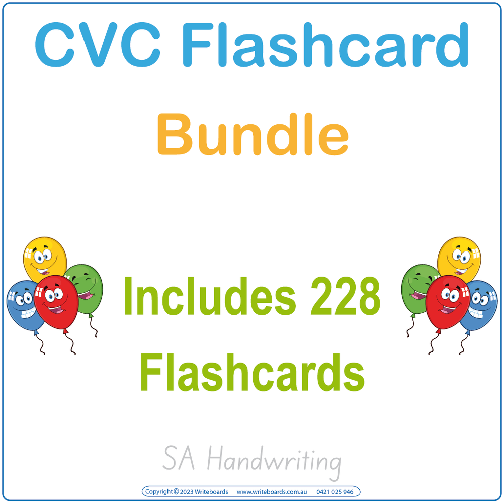 SA Animal Phonic Flashcards Pack One | Phonics & Fun for Your Child ...