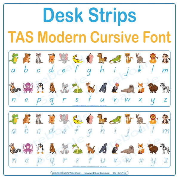 TAS Modern Cursive Animal Phonics | Fun & Effective Learning Tools ...