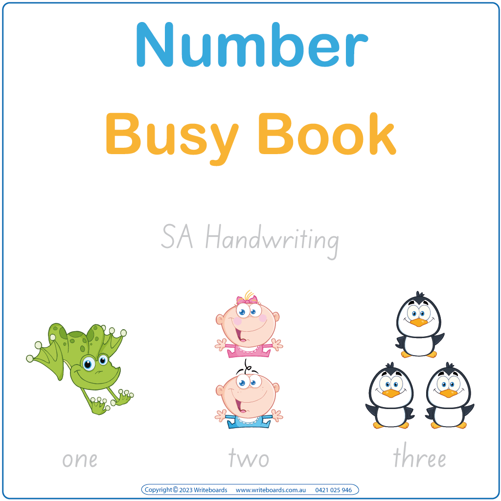 Days of the Week Busy Book with SA Modern Cursive Font | Fun Learning ...