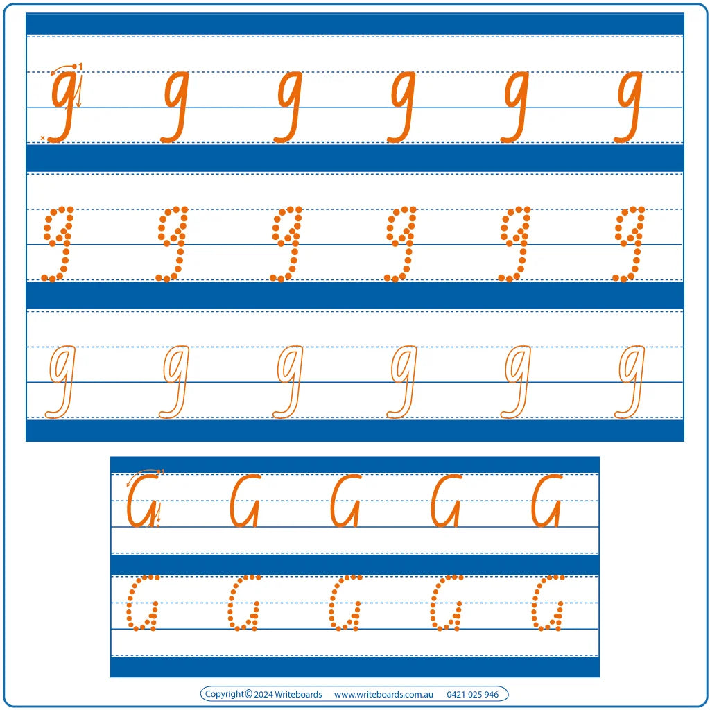 Worksheet Pack B - NSW Foundation Font - Writeboards