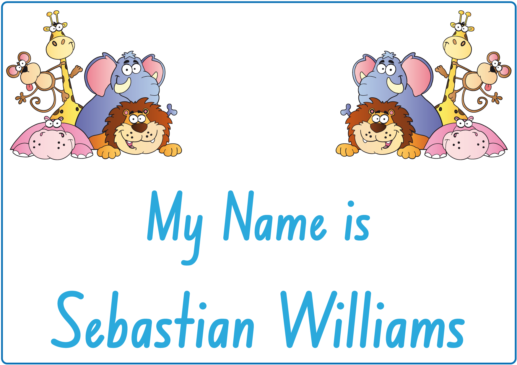 Teach Your Child How to Write Their Name using NSW Foundation Font