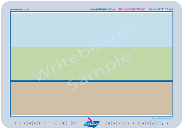 QLD Beginner Font | Coloured Alphabet Tracing Worksheets - Writeboards
