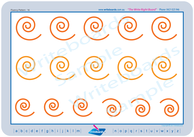 Fluency Patterns | Writeboards | Children’s Writing Board