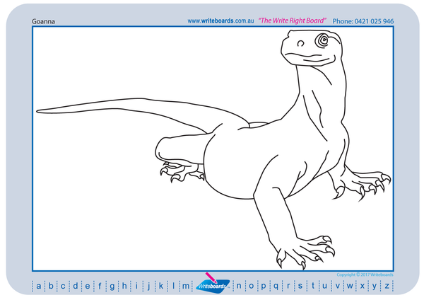 Australian Animal Drawing Worksheets for Childcare & Kindy - Writeboards