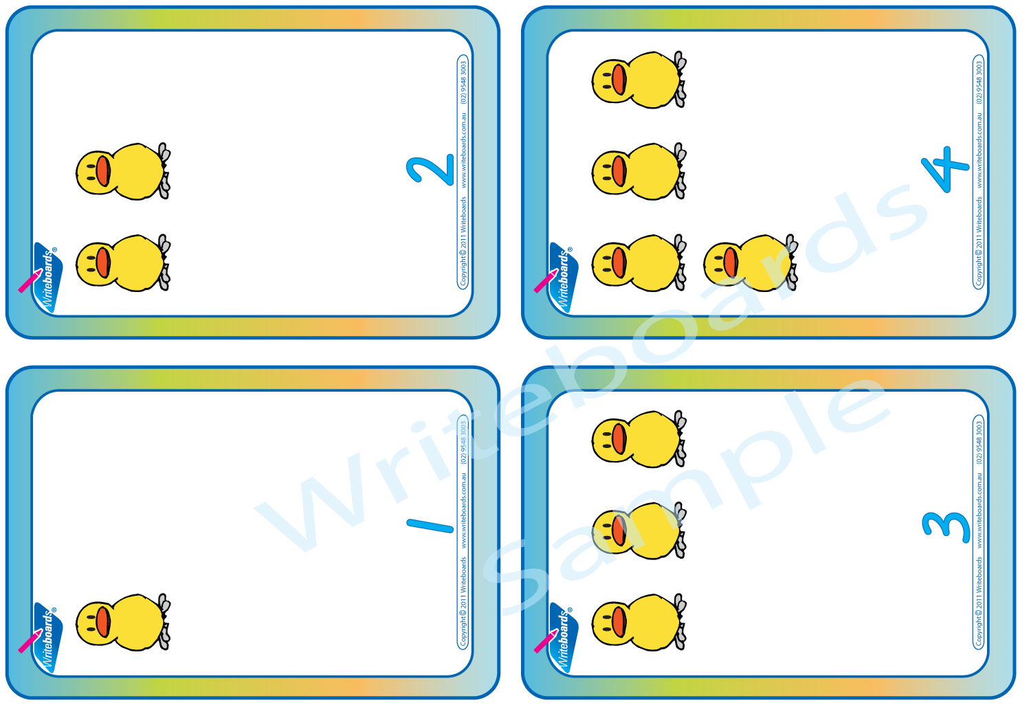 Number Starter Pack - VIC Modern Cursive Font | Writeboards | Children ...