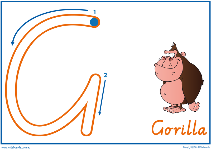 Play Dough Upper Case Letter Worksheets - VIC Modern Cursive Font