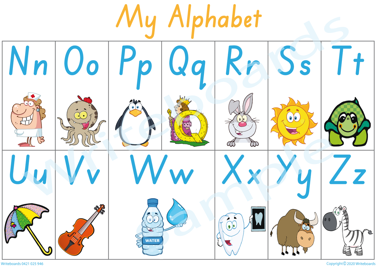 Alphabet Busy Book for Ages 3+ | SA School Handwriting - Writeboards