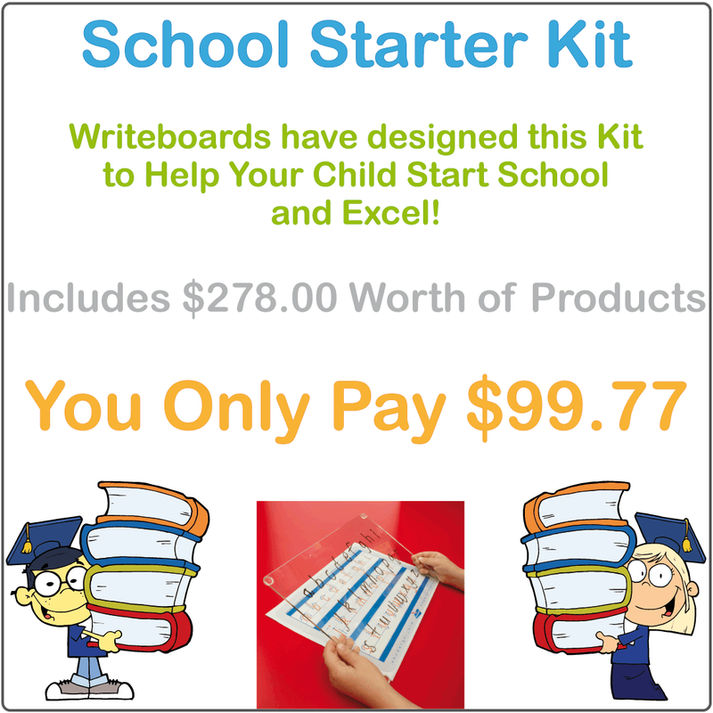 School Starter Kit - TAS Modern Cursive Font | Writeboards | Children’s ...