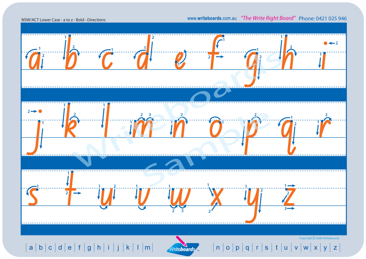 Supreme Starter Pack - NSW Foundation Font | Writeboards | Children’s ...
