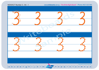 Worksheet Pack A - NSW Foundation Font - Writeboards