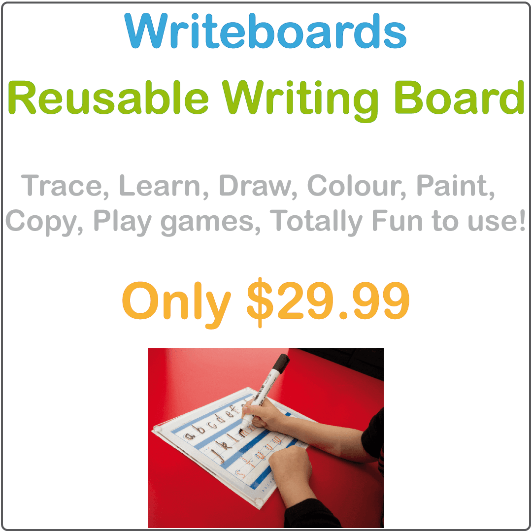 Writeboards Reusable Writing Board | Writeboards | Children’s Writing Board